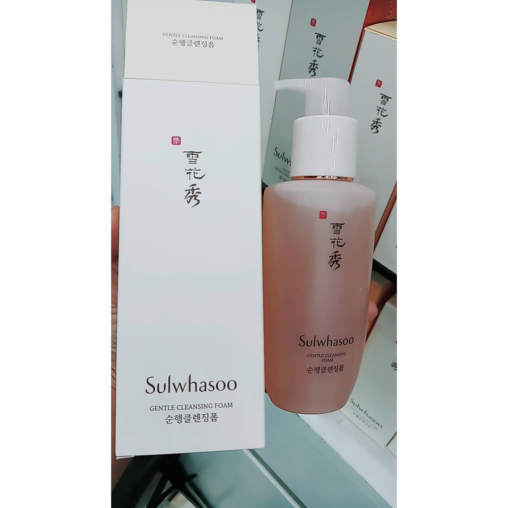 Sulwhasoo Gentle Cleansing Foam (New Package 2019) 200ml (In Box ...
