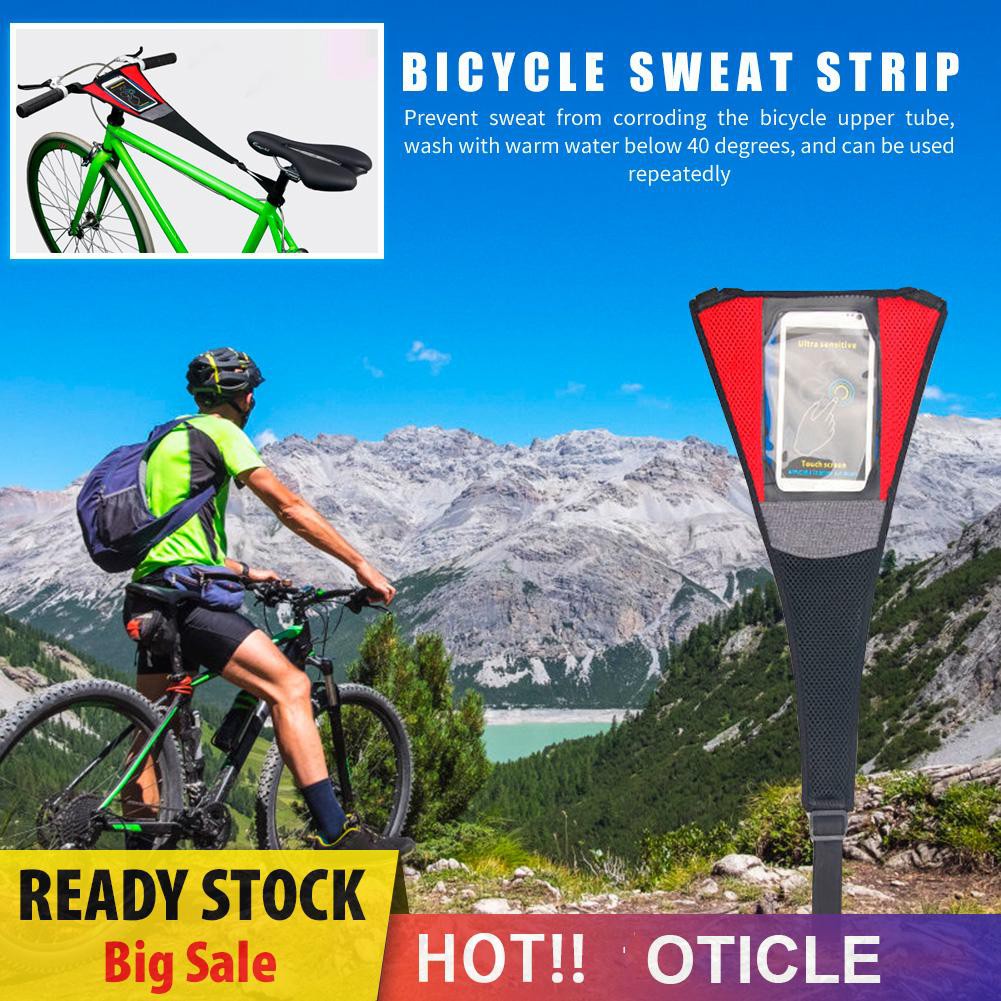 p6bR ROCKBROS Bicycle Sweatband Cycling Trainer Sweat-proof Triangle ...