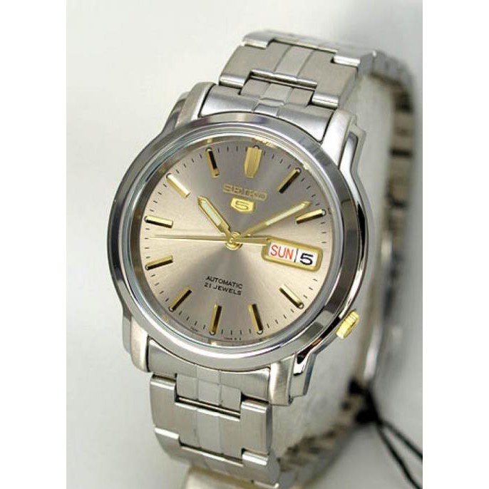 (แท้ 100) นาฬิกา Seiko Automatic รุ่นSNKK67K1 นาฬิกาข้อมือผู้ชายสาย ...