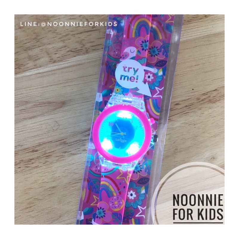 นาฬิกาข้อมือสำหรับเด็ก Smiggle light time watchมีบริการเก็บเงินปลายทาง ...