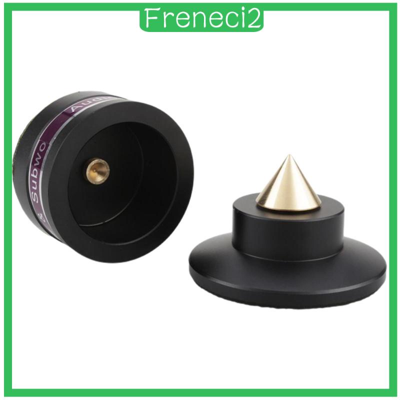 FRENECI2 Aluminum Speaker Isolation Spikes Stand Base for Turntables ...
