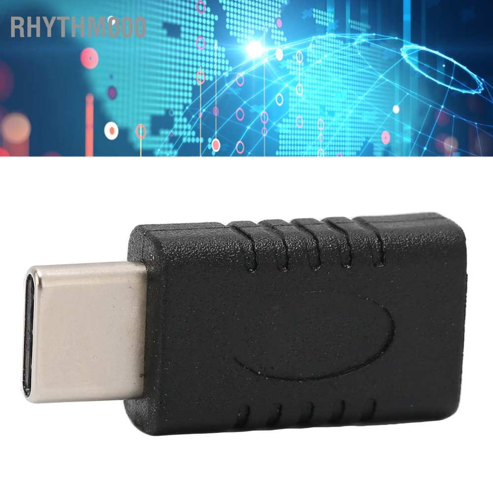 USB C Male to Female Adapter 3A 10 Gbps Portable Extension Converter ...