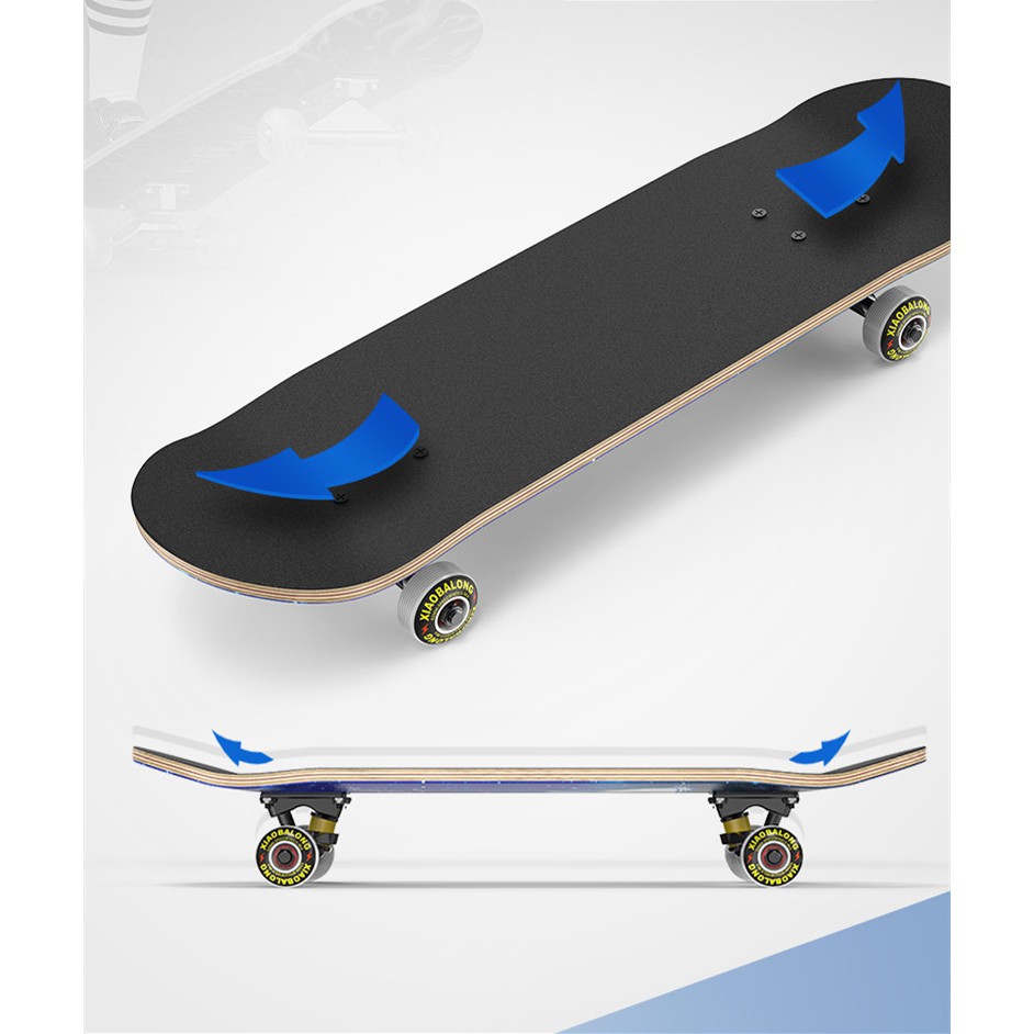 【COD】k Skateboard สเก็ตบอร์ด 80cm ผู้เริ่มต้นเล่น-มืออาชีพ (สินค้าพร้อม ...