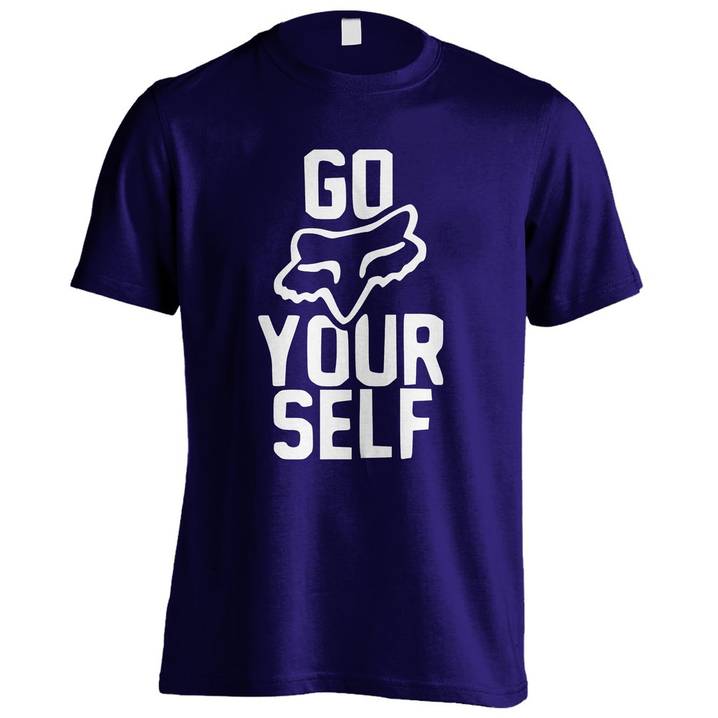 เสื้อยืดพิมพ์ลายโลโก้ Go Fox Parody Yourself สําหรับผู้หญิง ...