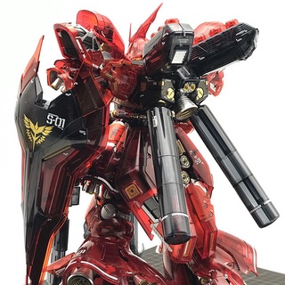 SAZABI Ver.ka DABAN MSN-04 6631A Color Transparent Armor Char Aznable ...