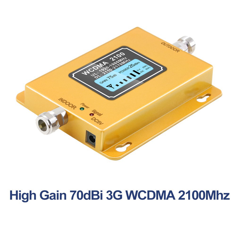 B1 3G 2100MHz UMTS Cell phone signal booster repeater yagi ceiling ...