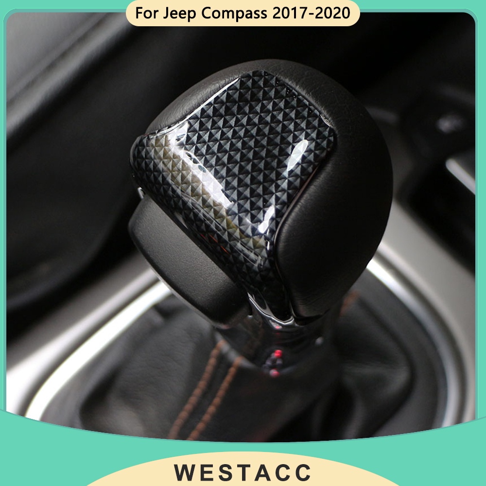 Car Gear Shift Knob Head Cover Decoration Protective Cap Trim for Jeep ...