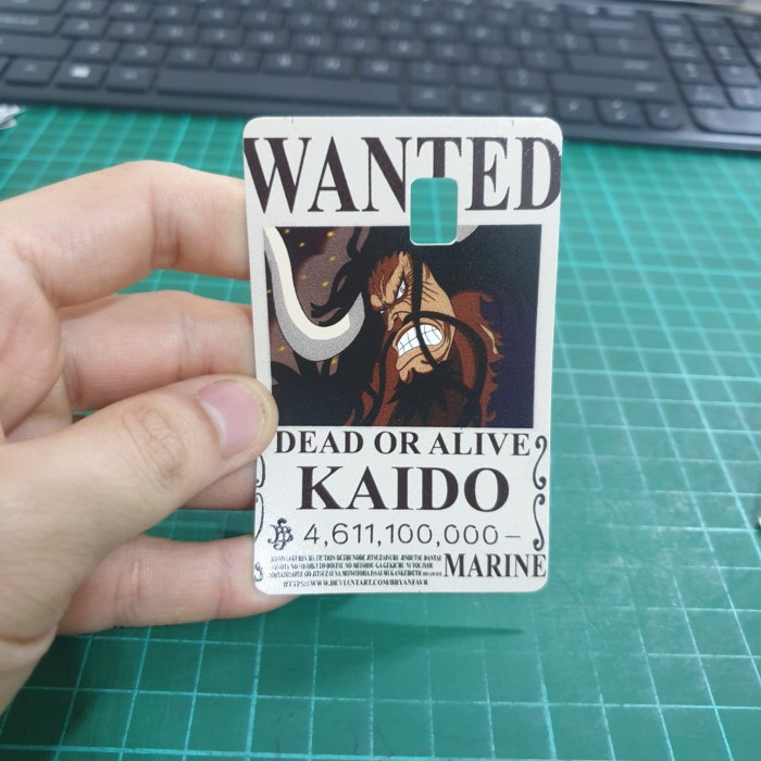 สติกเกอร์ผิว ATM Debit Credit C0023 - One Piece - Bounty KAIDO ...