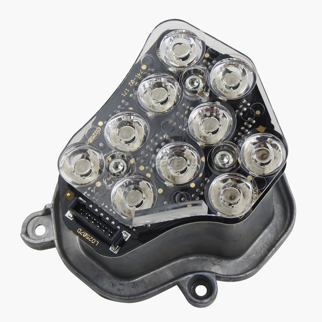 ๑รถอุปกรณ์เสริมซ้ายขวา LED โมดูลไฟหน้า Bi Xenon 63117271901 63117271902 ...