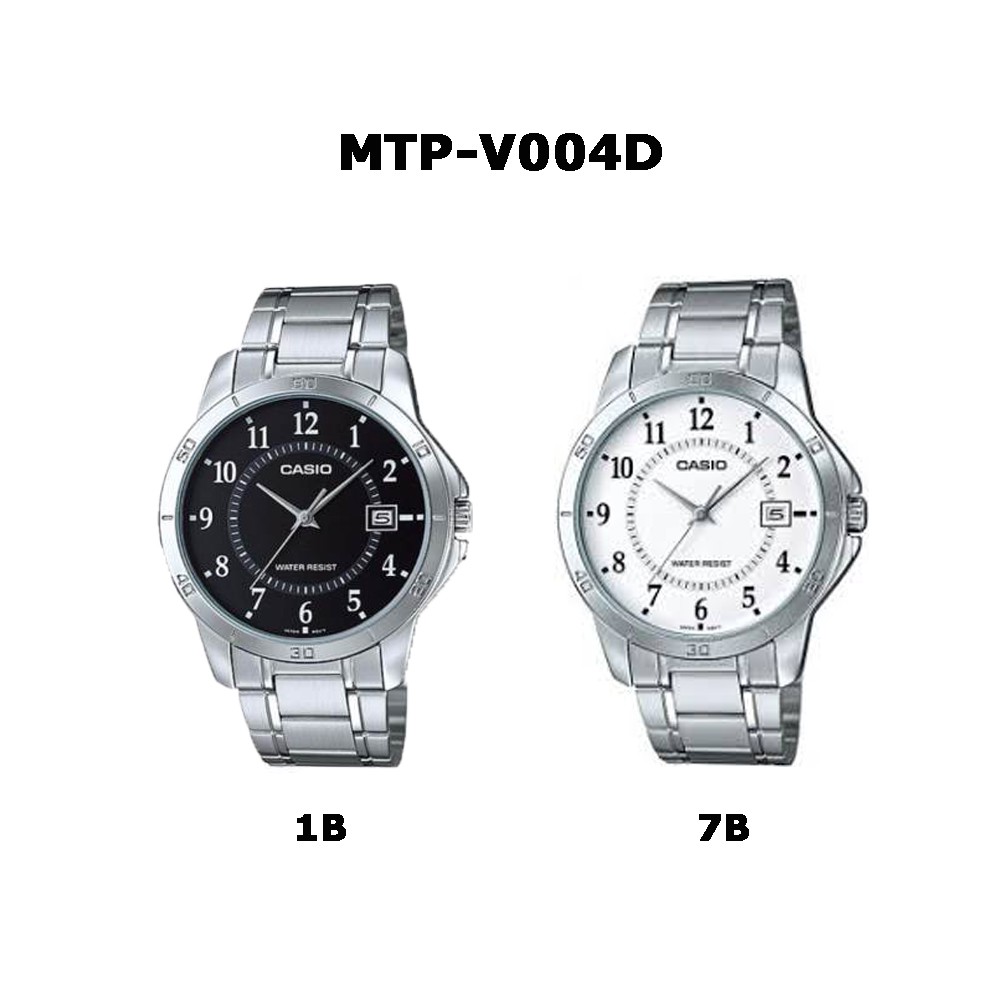 CASIO ของแท้ ????% รุ่น MTP-V004D MTP-V004G MTPV004SG นาฬิกาผู้ชาย วัน ...