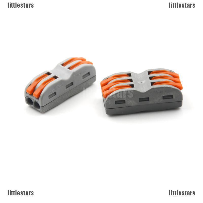 {LUV} 10pcs Electrical Wiring Terminals Wire Fast Connectors Lamps ...