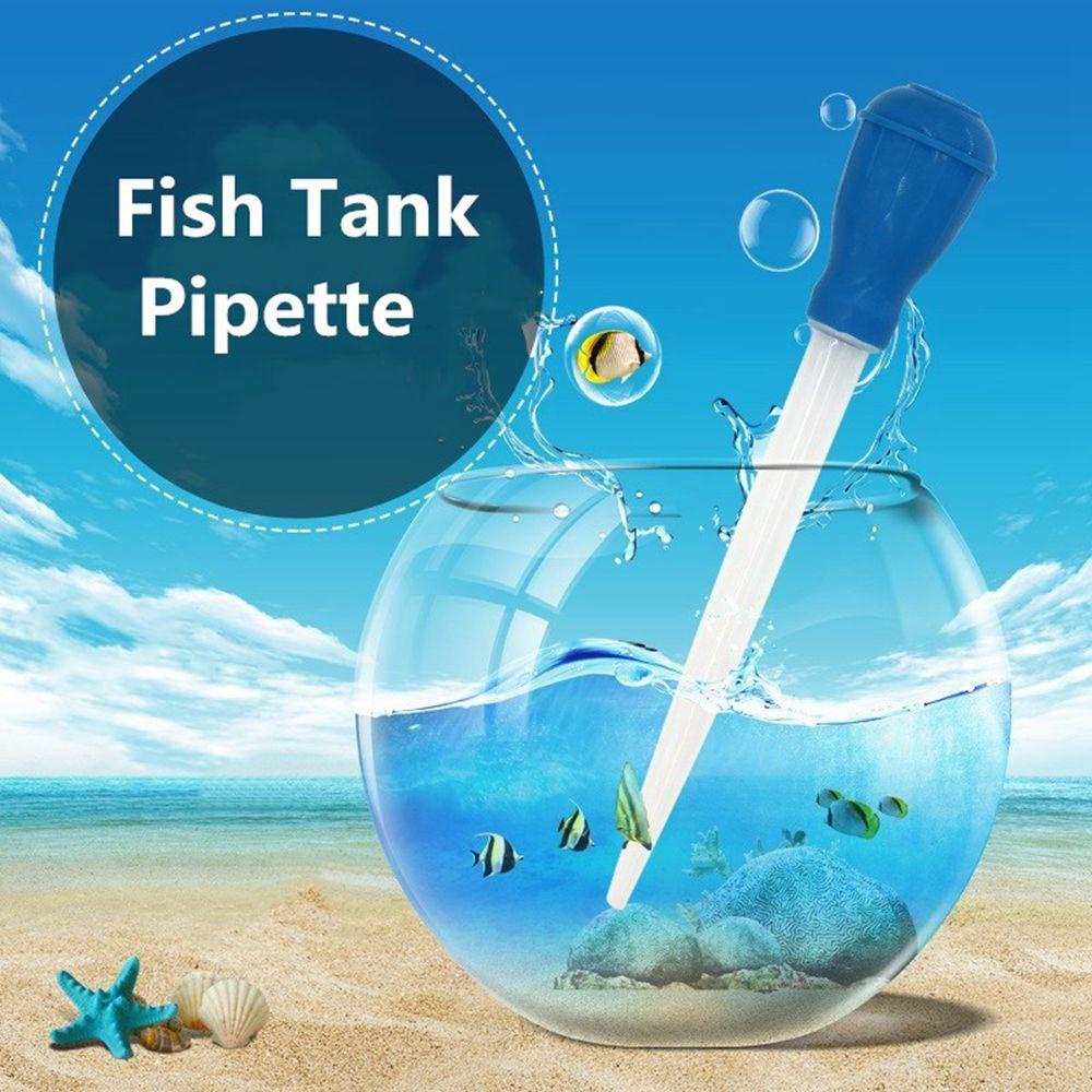 TYLER Manual Aquarium Tank Pipette Silicone Cleaning Tools Fish Tank ...