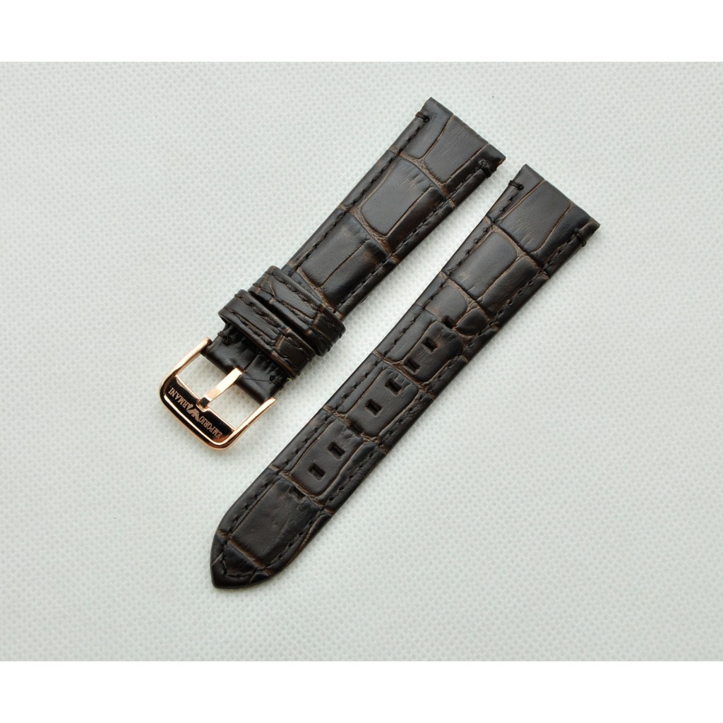 สายนาฬิกาข้อมือสายหนังวัวแท้ Ar1916 1920 1924 1947 1892 1890 11135 ...