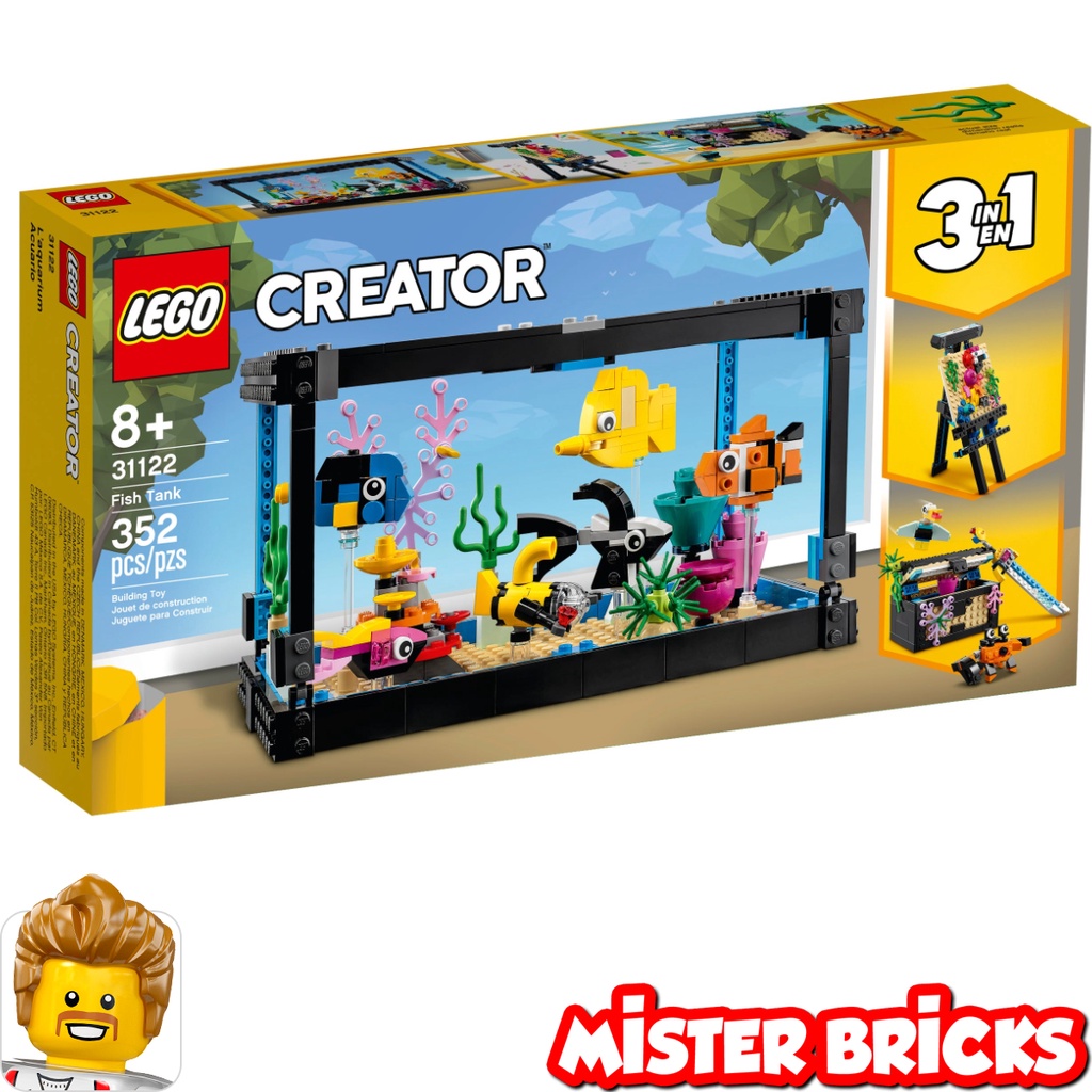 LEGO 31122 Creator 3-in-1 Fish Tank - misterbricks - ThaiPick