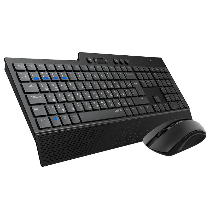 Rapoo 8200T Multi-Mode Silent Bluetooth Wireless keyboard and Mouse ...