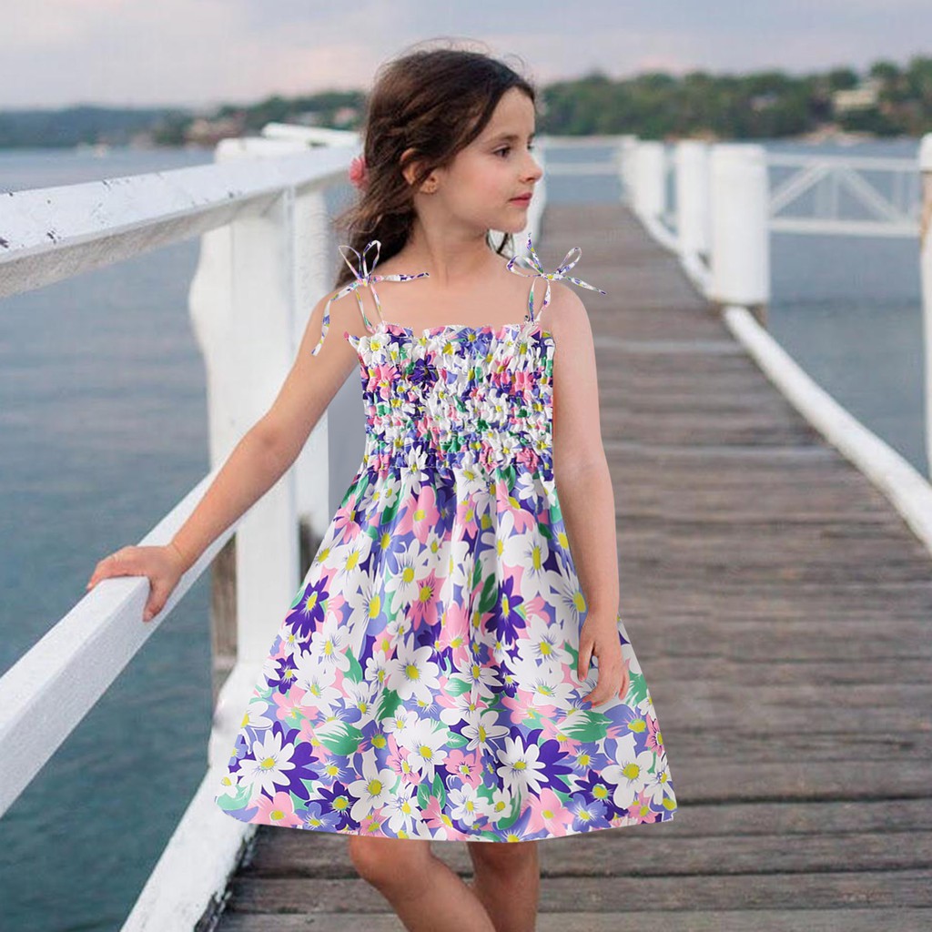 Children's Clothing Girls' Short-Sleeved Dress Summer Infant Girl Baby ...