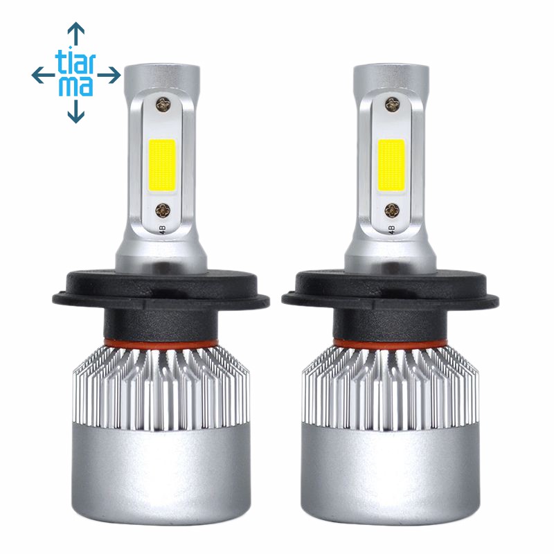 หลอดไฟตัดหมอก 2 x S 2 H 4 5600 LM COB LED 6500 K สำหรับติดรถยนต์ ...