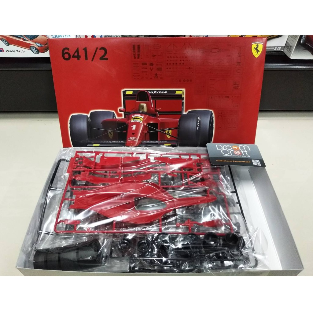 FUJIMI 1/20 Ferrari 641/2 Mexico GP/France GP (โมเดลรถแข่ง Model ...