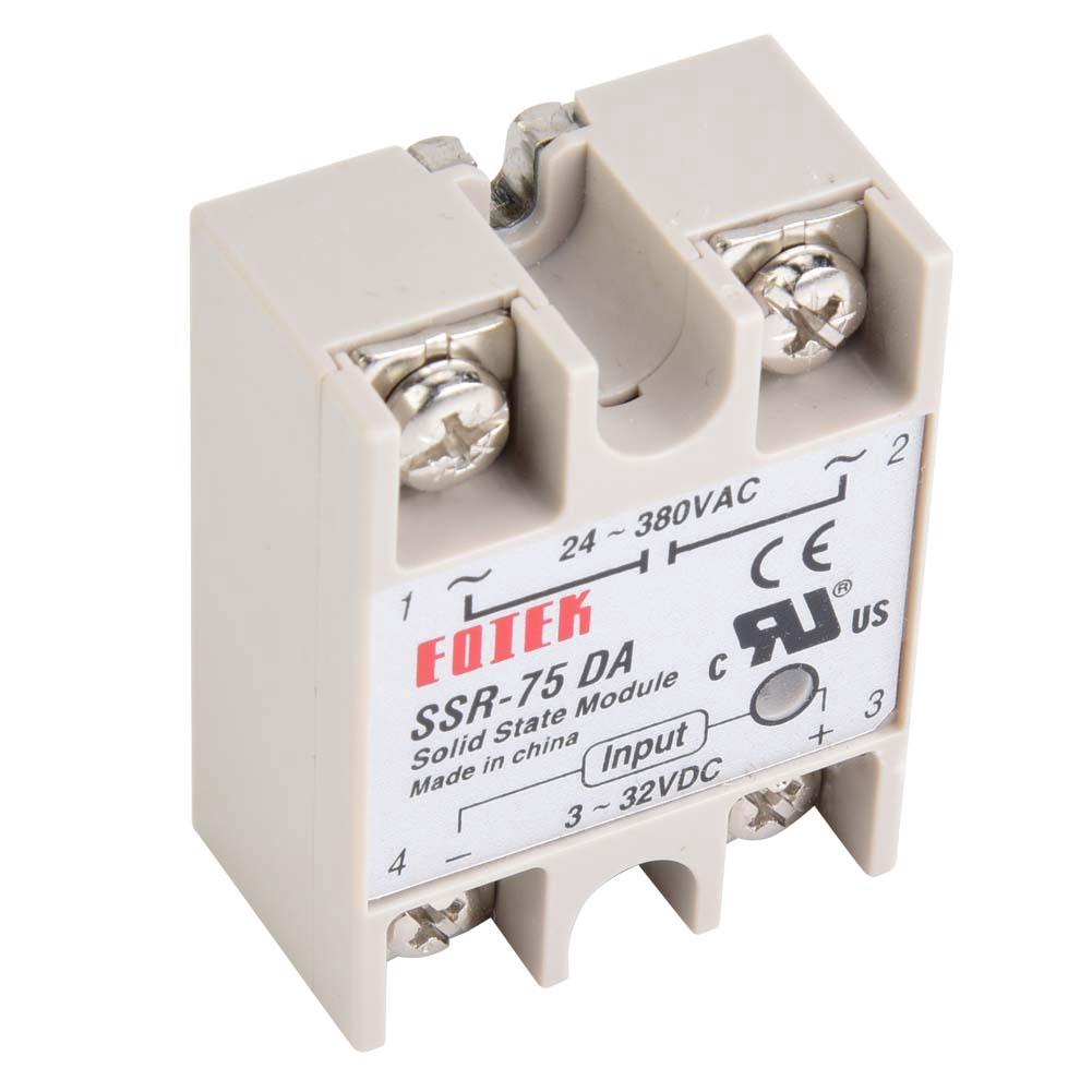 [Ready Stock] DC 3-32V to AC 24-380V Single Phase Solid State Relay SSR ...