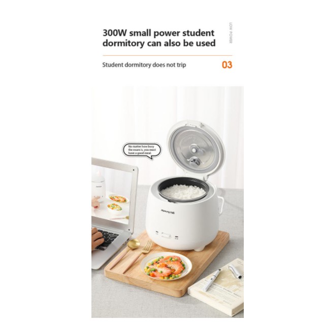 Joyoung rice cooker household multi-function 1.5L mini 2 person rice ...