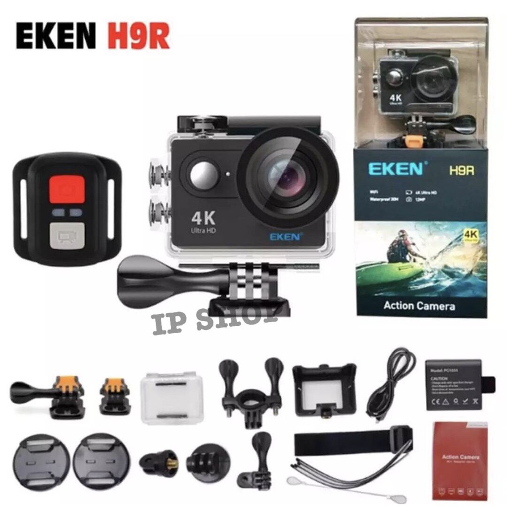 IP SHOP Action camera EKEN รุ่น H9R รองรับรีโมทไร้สาย Remote 2.4G รัศมี ...