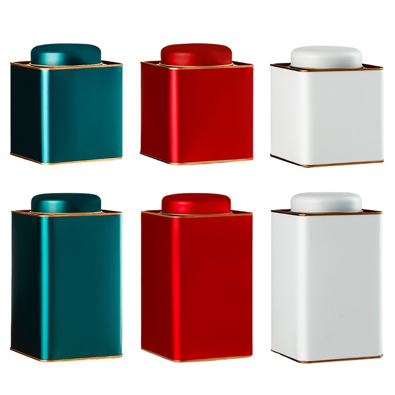 Wmmb กล่องโลหะทรงสี่เหลี่ยมสําหรับใส่ชาสมุนไพรช็อคโกแลตขนม - warmhome01.th - ThaiPick