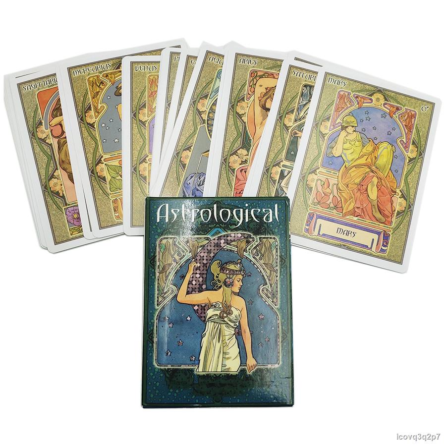 ดูดวง Art Nouveau Lenormand Oracle Deck Family Party Mysterious ...