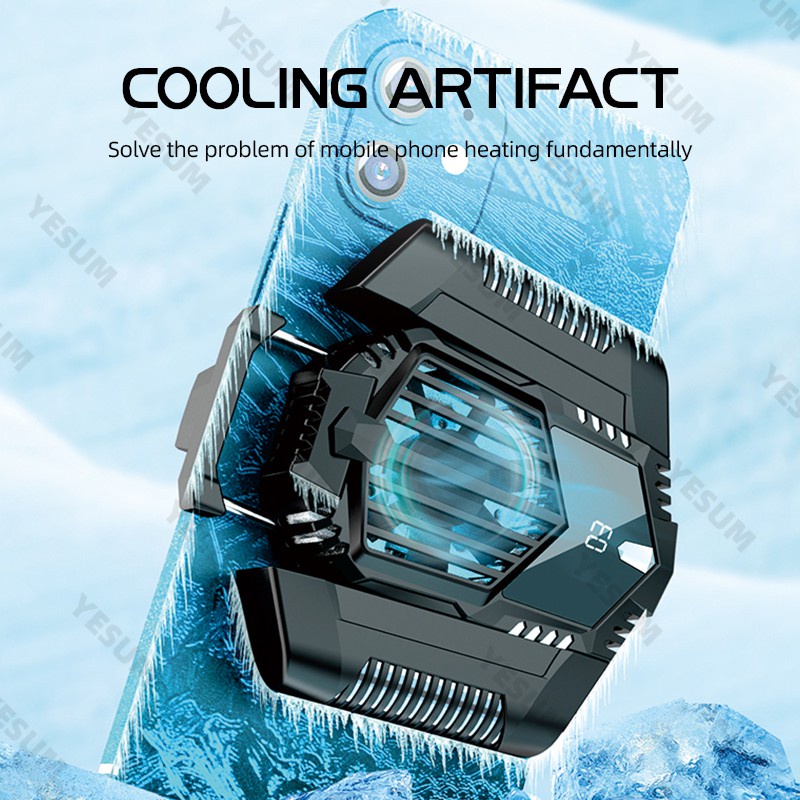 【Latest&1 Year Warranty】Cooling Fan Mobile Phone Radiator Phone With ...