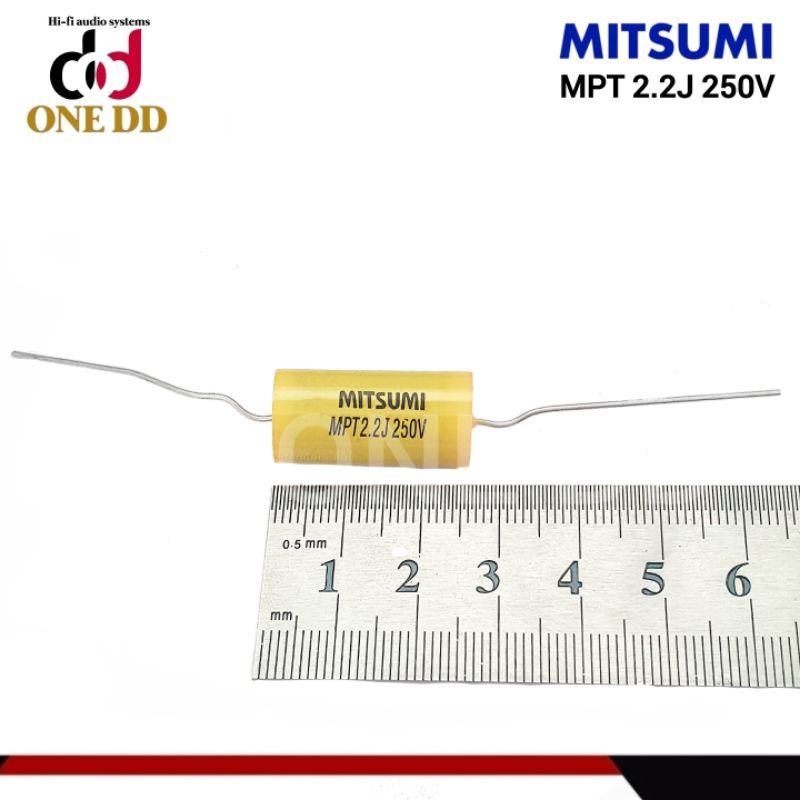 MITSUMI MPT2.2J 250V C.2.2 Capacitor สำหรับลำโพง c เสียงแหลม ...