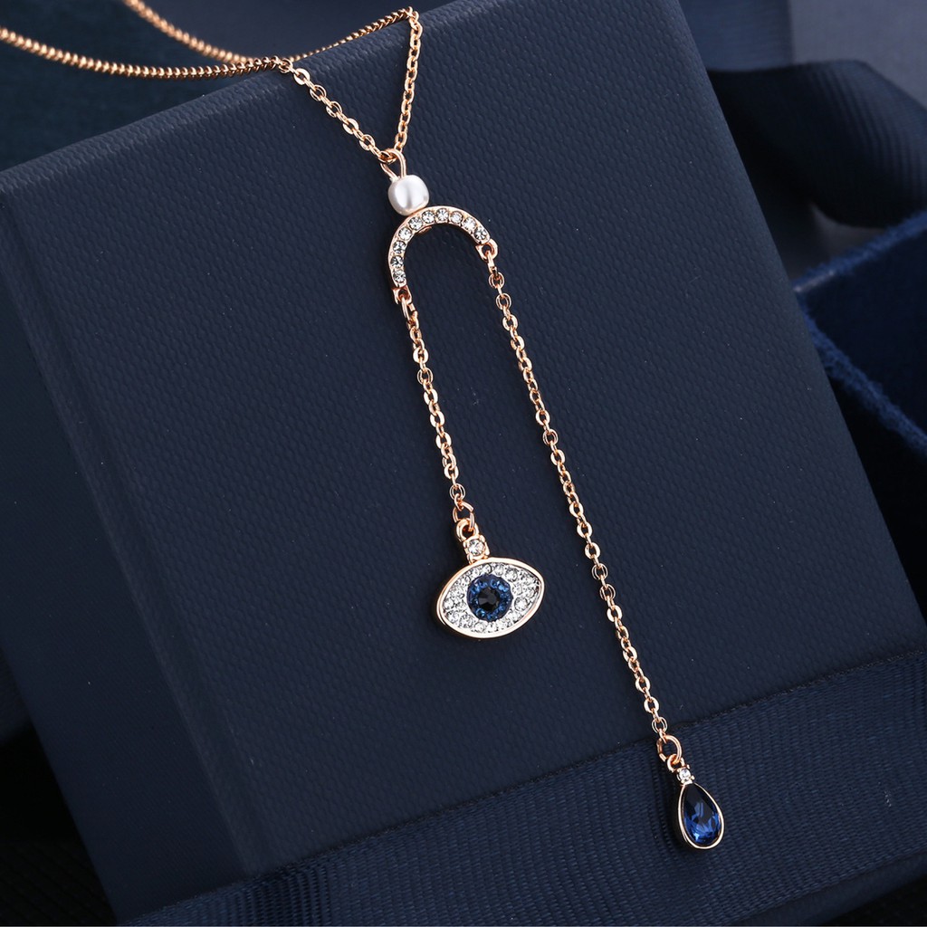 เว็บไซต์อย่างเป็นทางการของแท้ Swarovski องค์ประกอบปีศาจตาสร้อยคอหญิงที่ ...