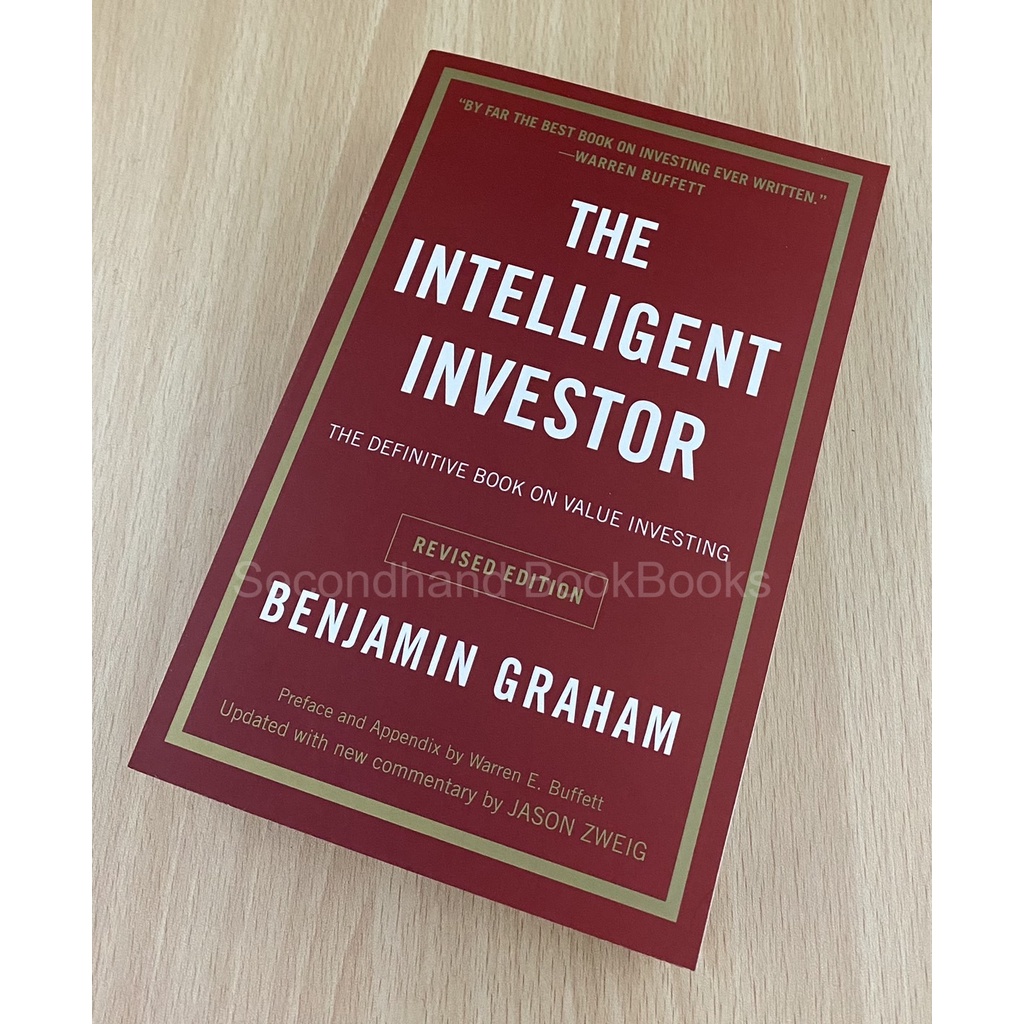 หนังสือภาษาอังกฤษ The Intelligent Investor สินค้าพร้อมส่ง ...