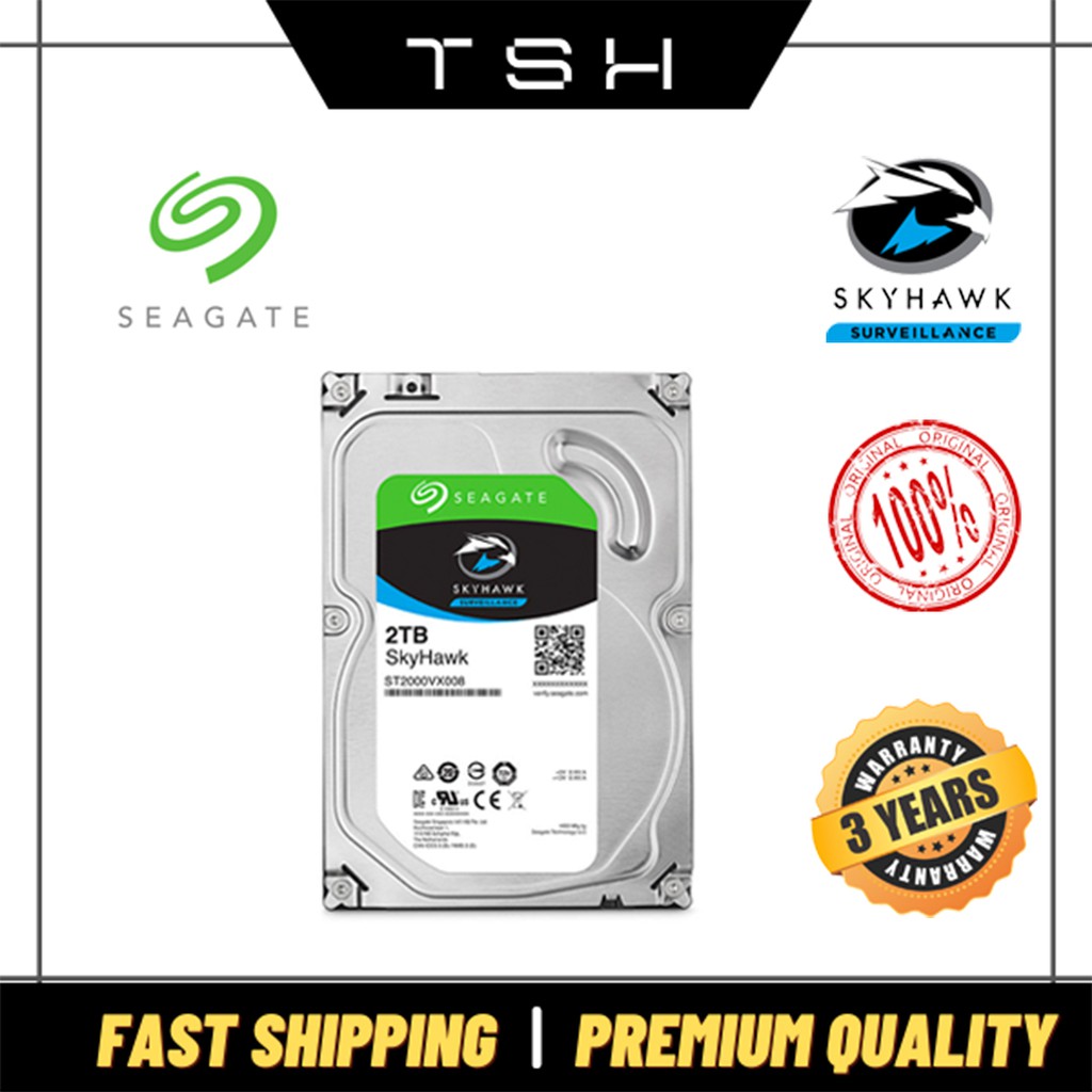 Seagate SKYHAWK Hard disk 1TB 2TB 4TB 6TB Surveillance HDD For Cctv DVR ...