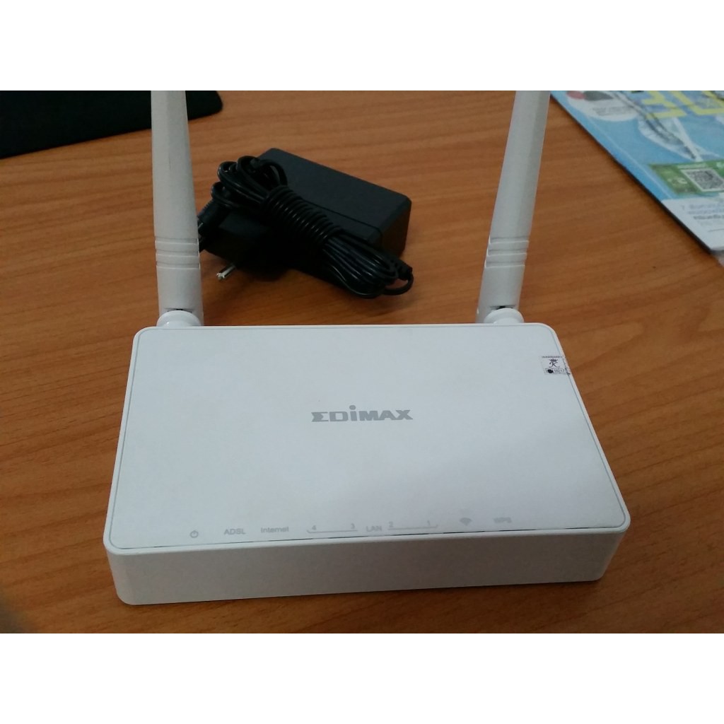 ADSL Modem Router EDIMAX (AR-7287WnA) Wireless N300 (Lifetime Forever ...