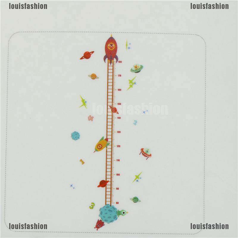 LFTH outer space rocket Height Measure Wall Sticker Children Room adore ...