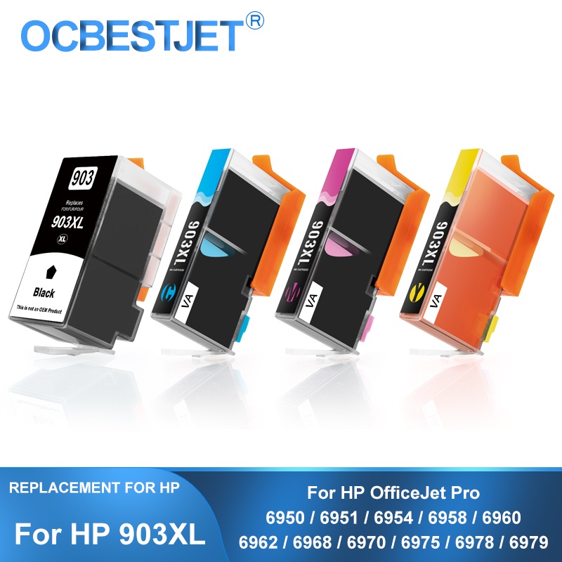 Third Party Brand For HP 903XL 903X 903 XL Replacement Ink Cartridge ...