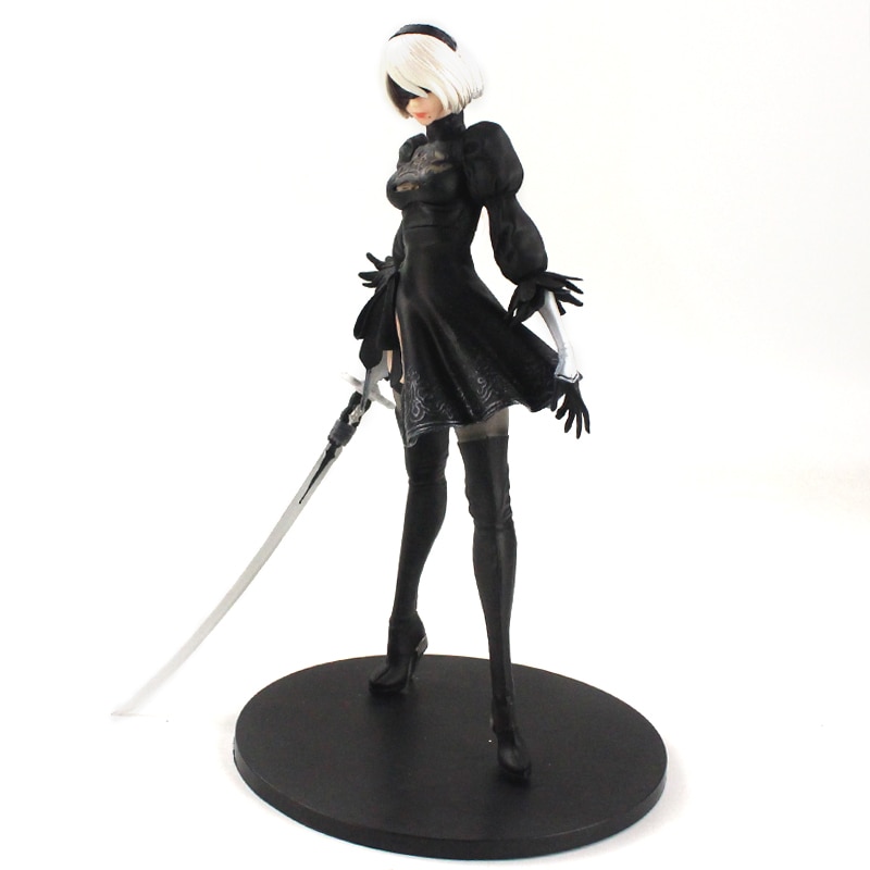 2836cm NieR Automata 2B YoRHa No. 2 Type B Deluxe Version PVC Action ...