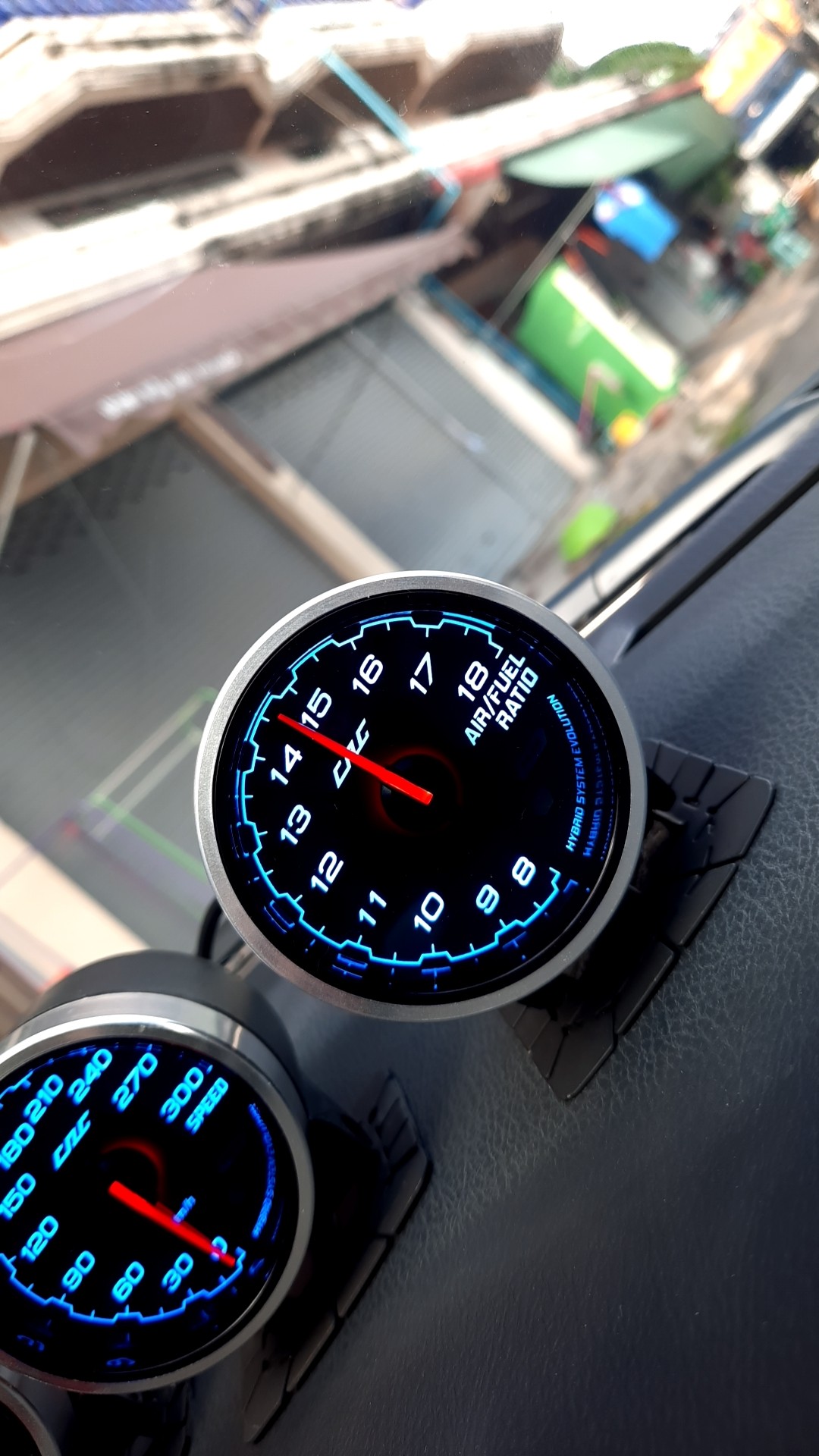 CAG STANDALONE OBD2 + Gaugeกลม เกจ์วัดไม่ตัดต่อสายไฟ เปลี่ยนไฟได้ล้านสี ...