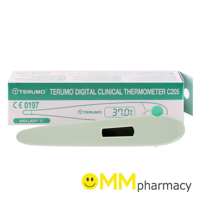 Terumo Digital Thermometer C205 เทอรูโม ปรอทวัดอุณหภูมิ แบบดิจิทัล รุ่น ...