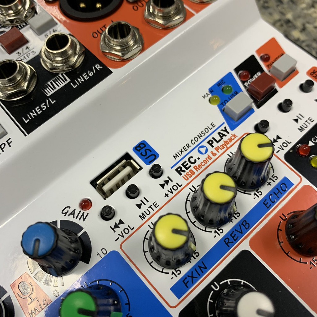 มิกเซอร์ MYNPE SM-6E MIXUSB2.0 - goodsound_studio - ThaiPick