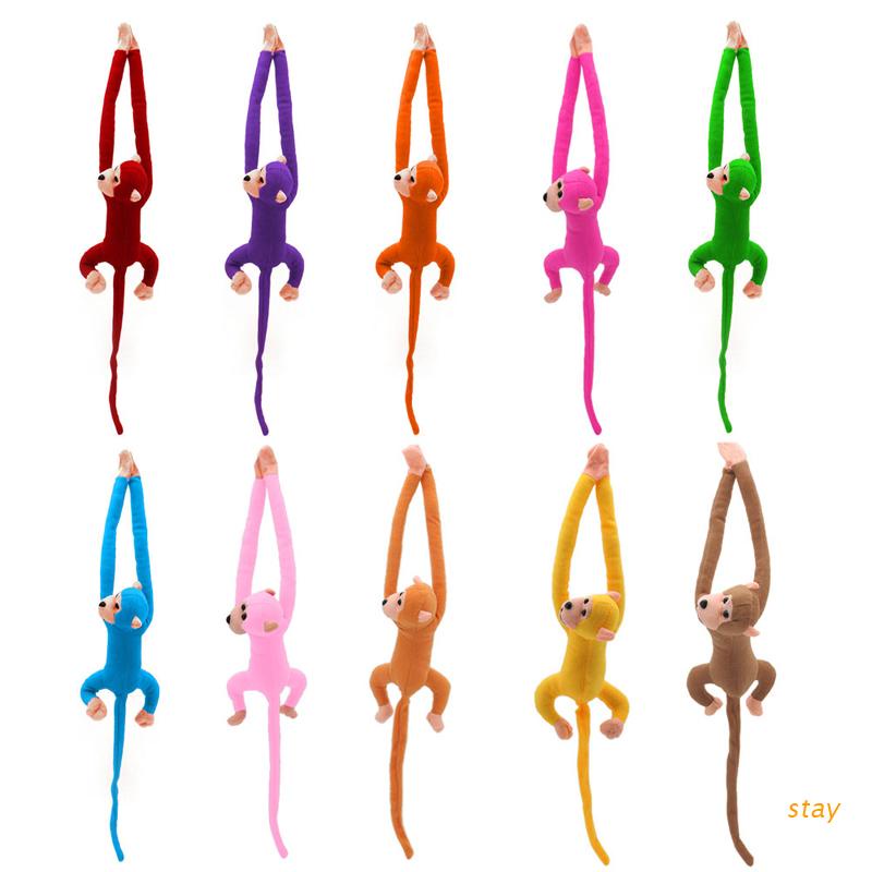 Stay 60 ซม. Kawaii หางลิงแขนยาวตุ๊กตายัดไส้ผ้าม่านตุ๊กตาเด็กของเล่นเด็ก ...