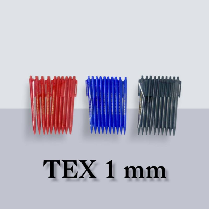 ปากกาลูกลื่น tex mc228( 1.0mm) - s.stationary - ThaiPick