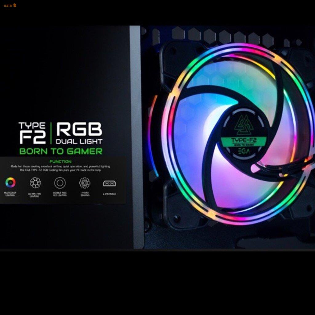 จุดประเทศไทย(กรุงเทพฯ ด่วน 1 ชั่วโมง)พัดลมเคส RGB EGA Type F1 F2 F3 ...