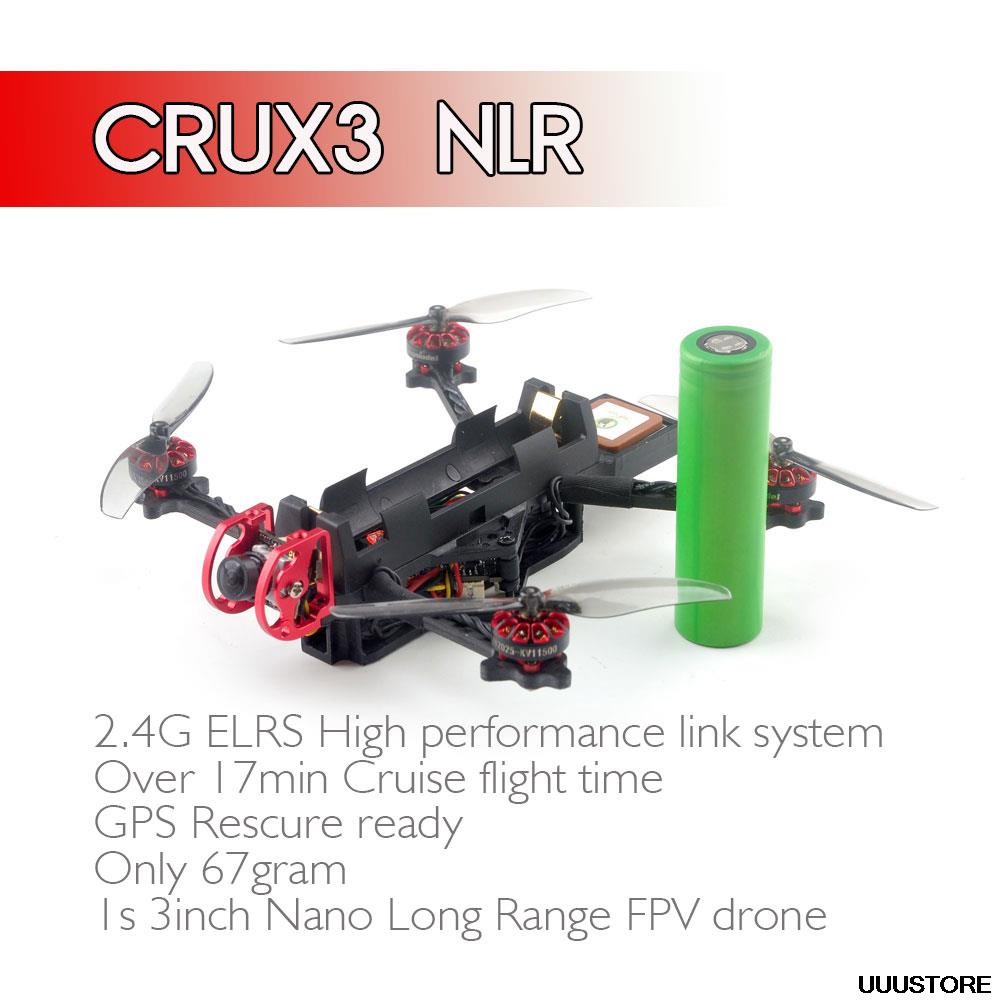 [ลำสำเร็จ] Happymodel Crux3 NLR ELRS 1S บินนาน ใช้ถ่าน 18650 (ส่งจากไทย ...