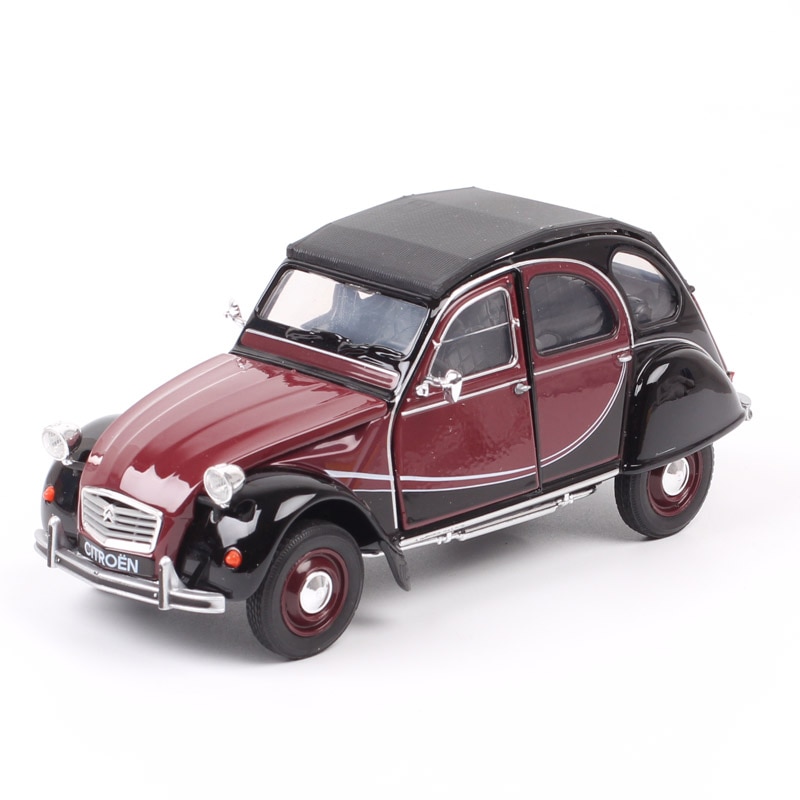 Childrens 124 Scale Classic Welly Citroen 2CV 6 Charleston 1980 ...