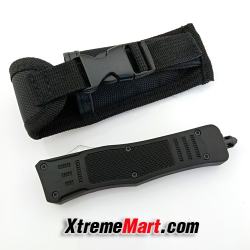 มีดสปริงตรงขนาดกลาง คมสองด้าน Microtech Combat Troodon 00556 D/E ...