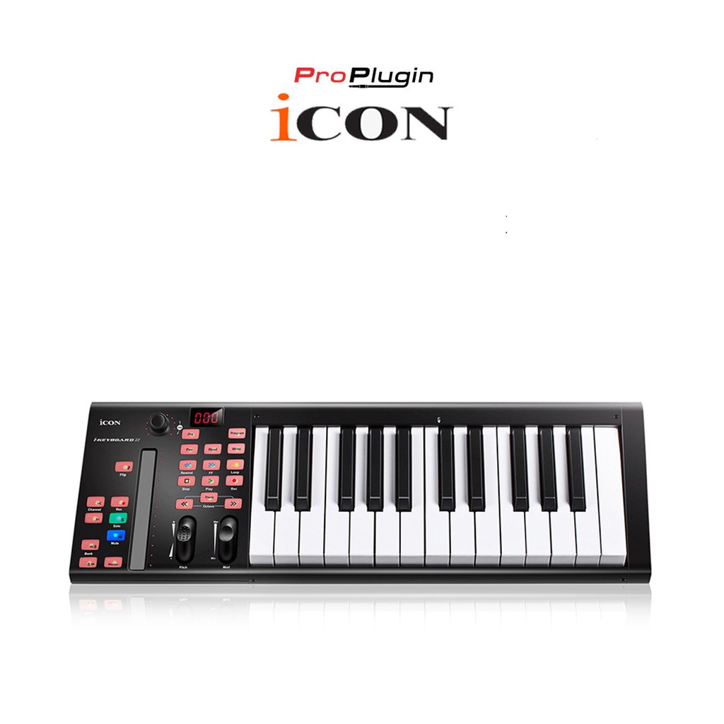 iCON iKeyboard 3X มิดี้คอนโทรลเลอร์ 25 Key MIDI Keyboard Controller รองรับ Mac Windows ...