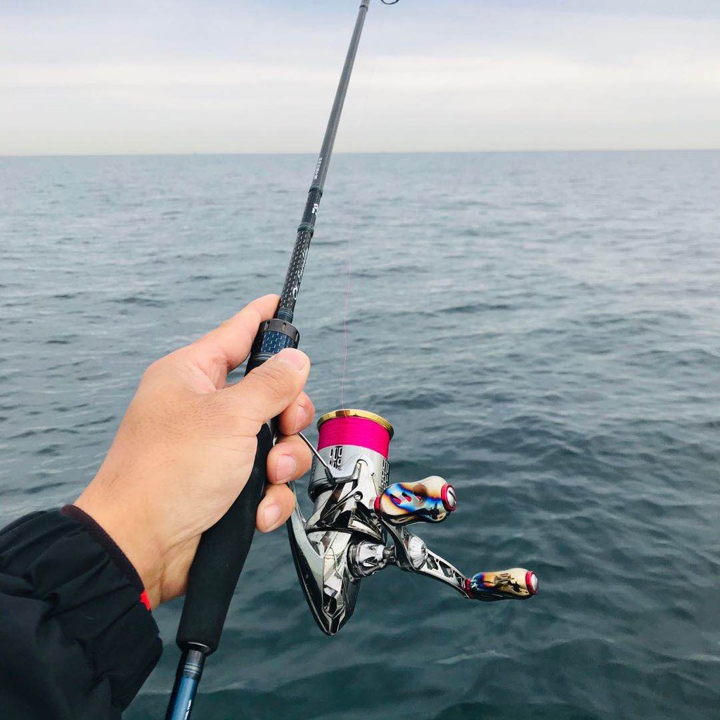 {new}Gomexus 82-98 Reel Double Handle With Titanium Knob for Shimano ...