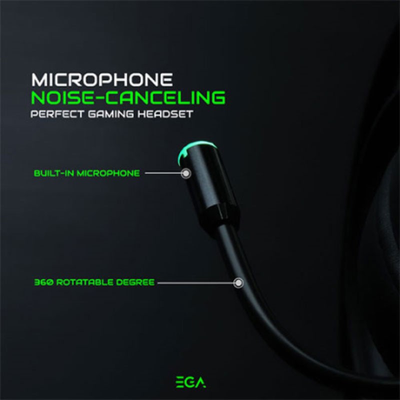 หูฟังเกมมิ่ง หูฟังเล่นเกม หูฟังครอบหู gaming EGA TYPE H3 7.1 surround ...