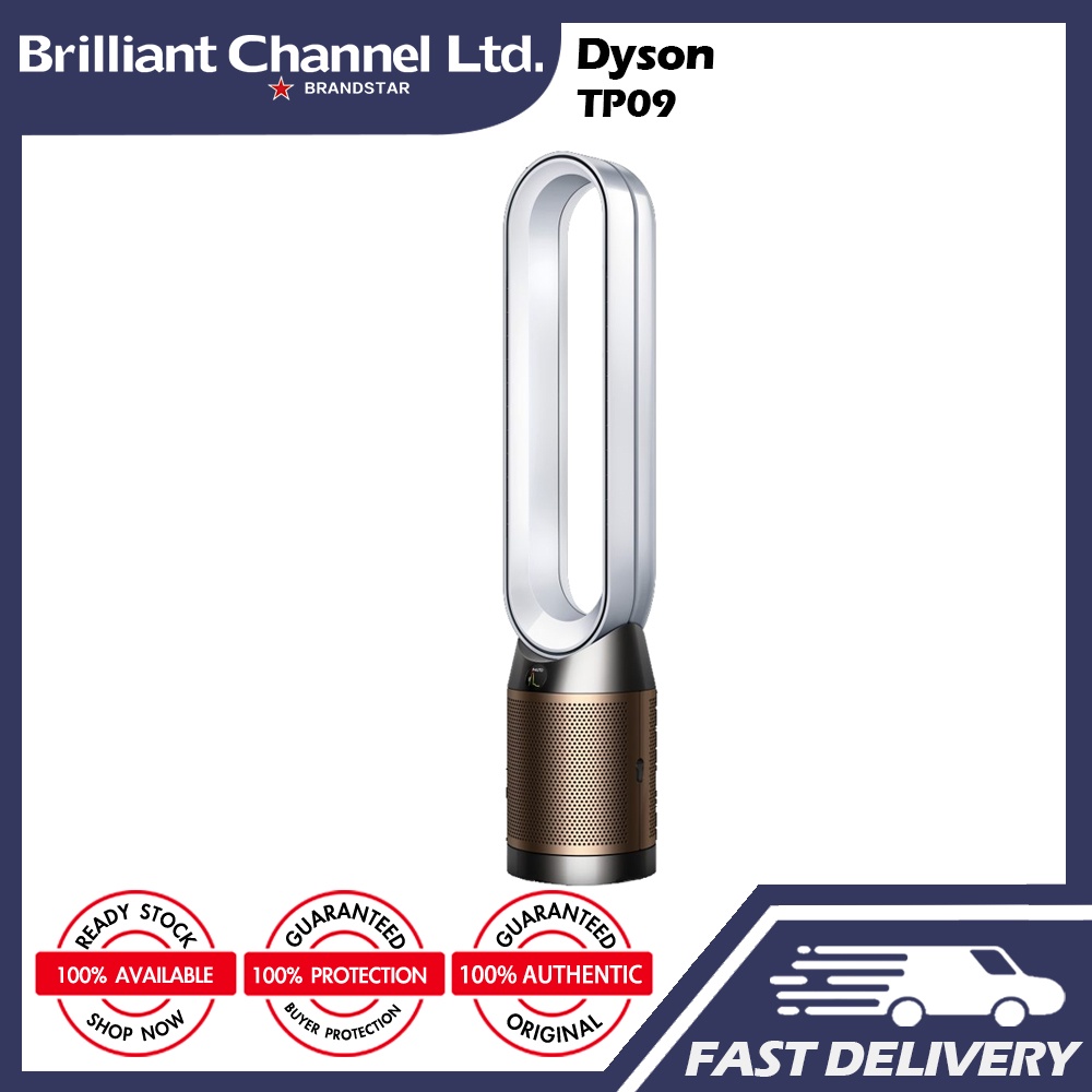 Dyson TP09 Purifier Cool Formaldehyde air purifier (White/Gold ...
