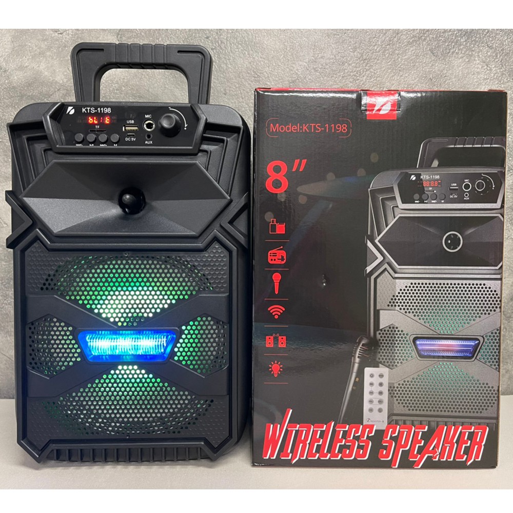 สุดยอดพลังเสียง ลำโพงบลูทูธ เสียงดี เสียงดัง ดอกลำโพง8นิ้ว ปรับแอคโค่ ...